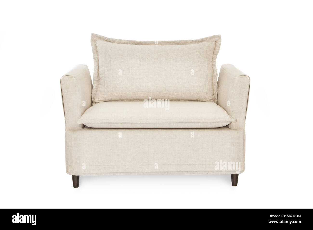 armchair. Modern designer chair on white background. Texture chair ...