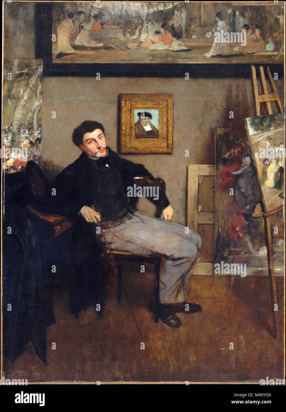 Edgar Degas, James-Jacques-Joseph Tissot (1836–1902 Stock Photo - Alamy