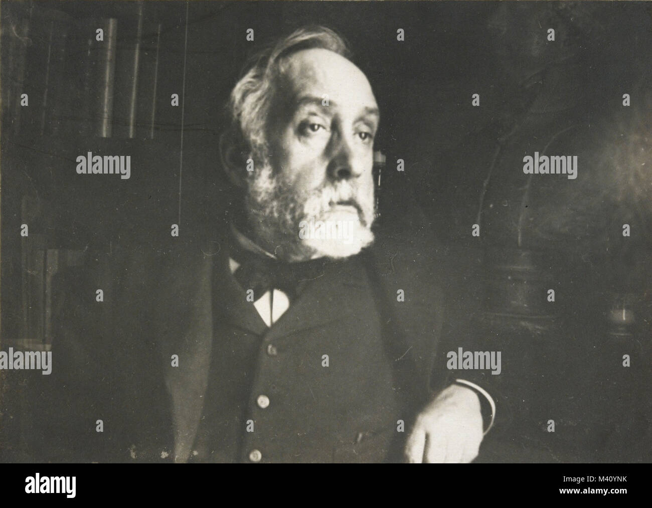 Edgar Degas, Self-portrait (photograph), c. 1895 Stock Photo - Alamy