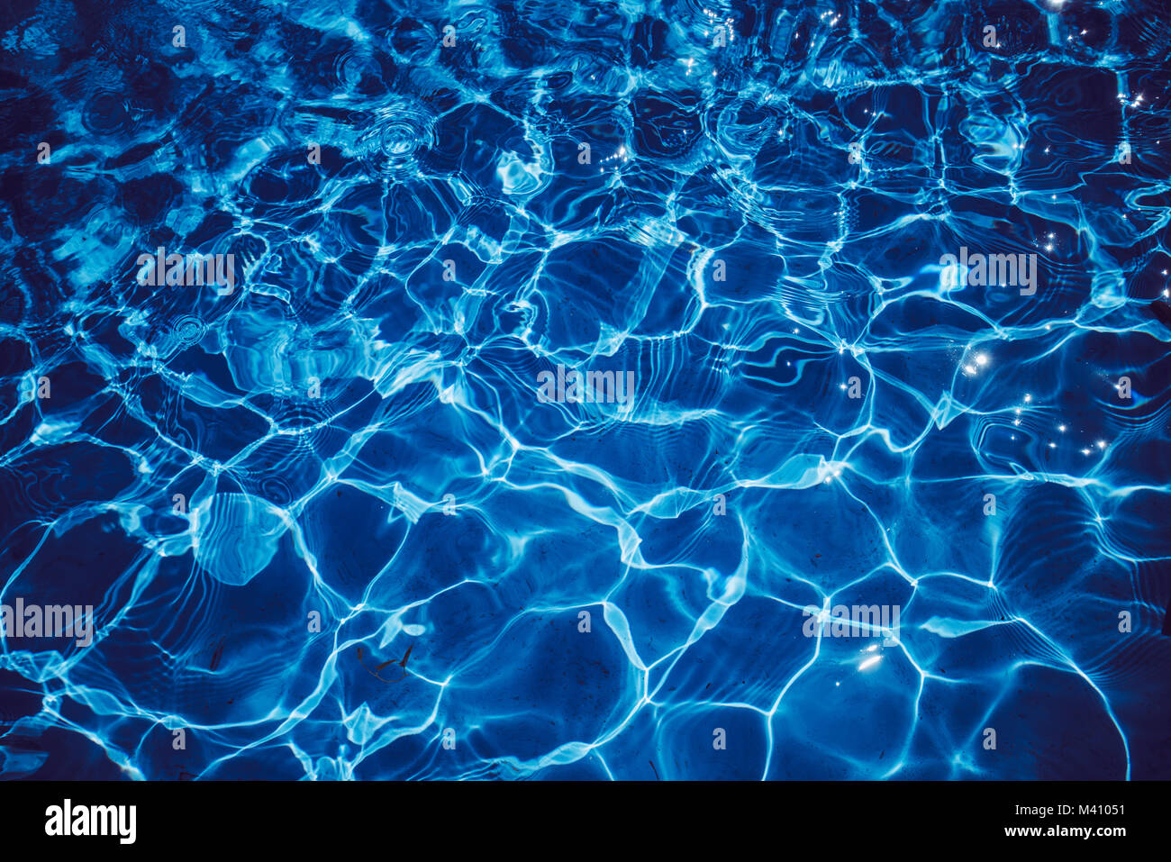 Abstract blue water for background Stock Photo - Alamy