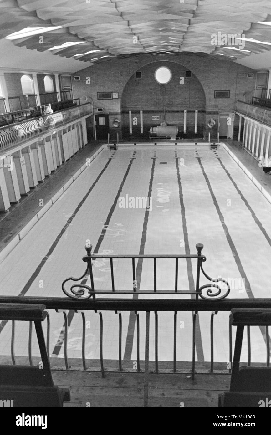 Swimming Baths Black and White Stock Photos & Images - Alamy