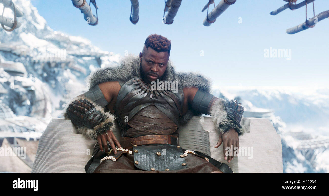 BLACK PANTHER, Winston Duke, 2018. © Marvel / © Walt Disney Studios ...