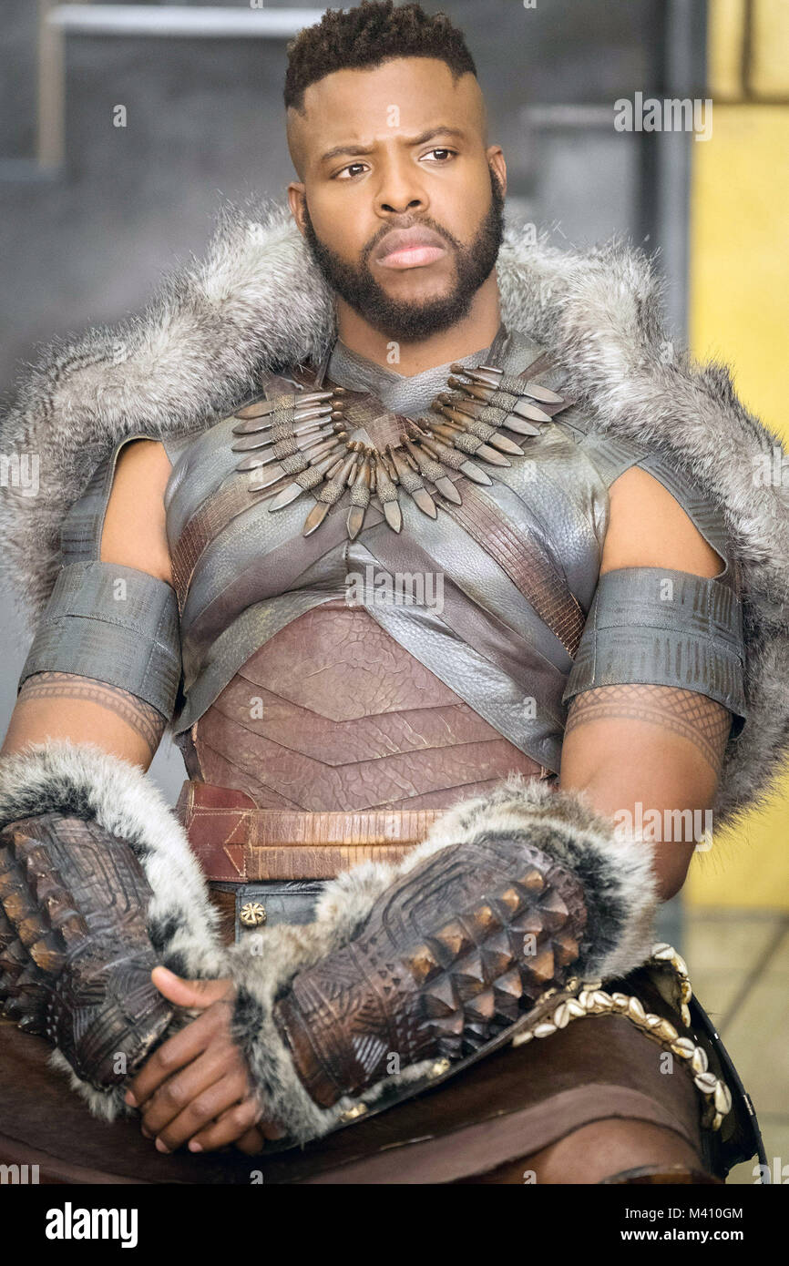 BLACK PANTHER, Winston Duke, 2018. ph: Matt Kennedy /© Marvel / © Walt ...