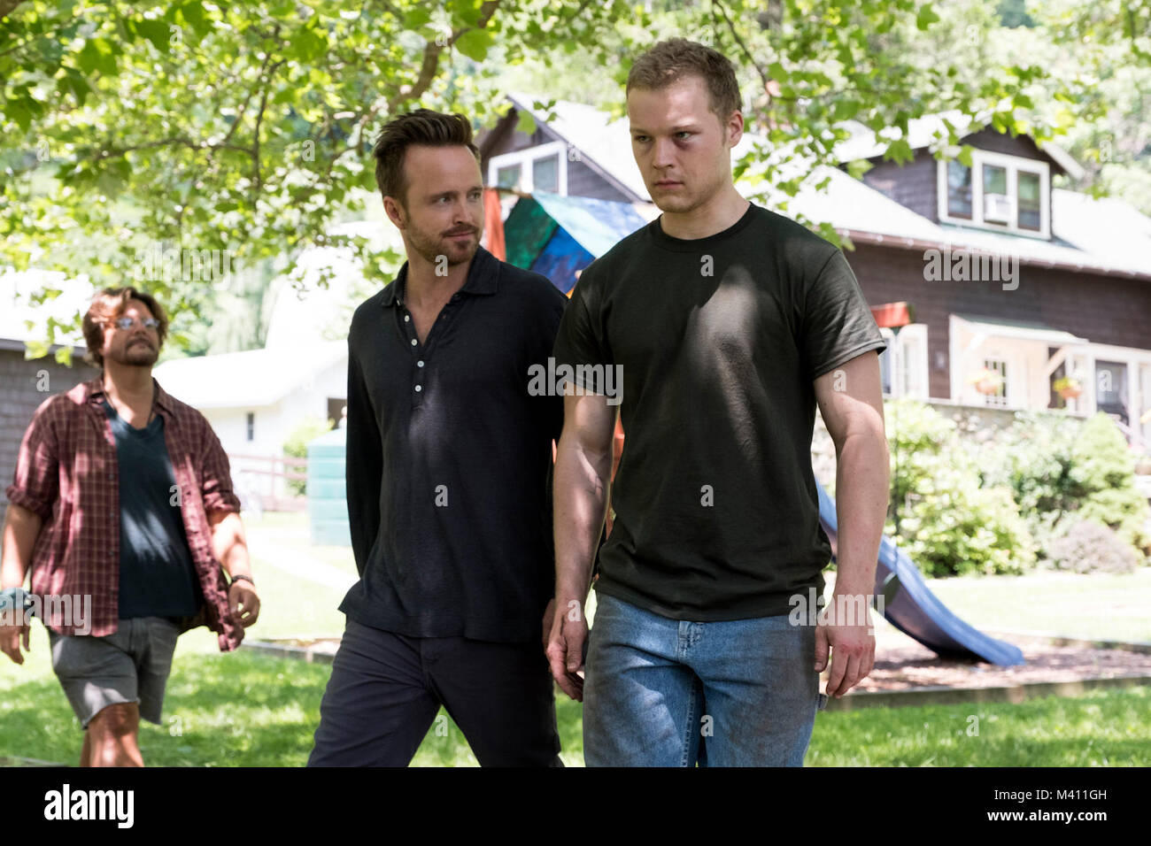 THE PATH, l-r: Aaron Paul, Angus O'Brien in 'Locusts' (Season 3 ...