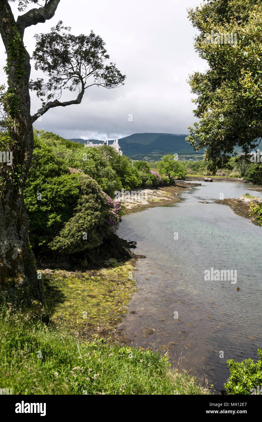 On the Dunboy estate near Castletownbere on the Beara Peninsula ...