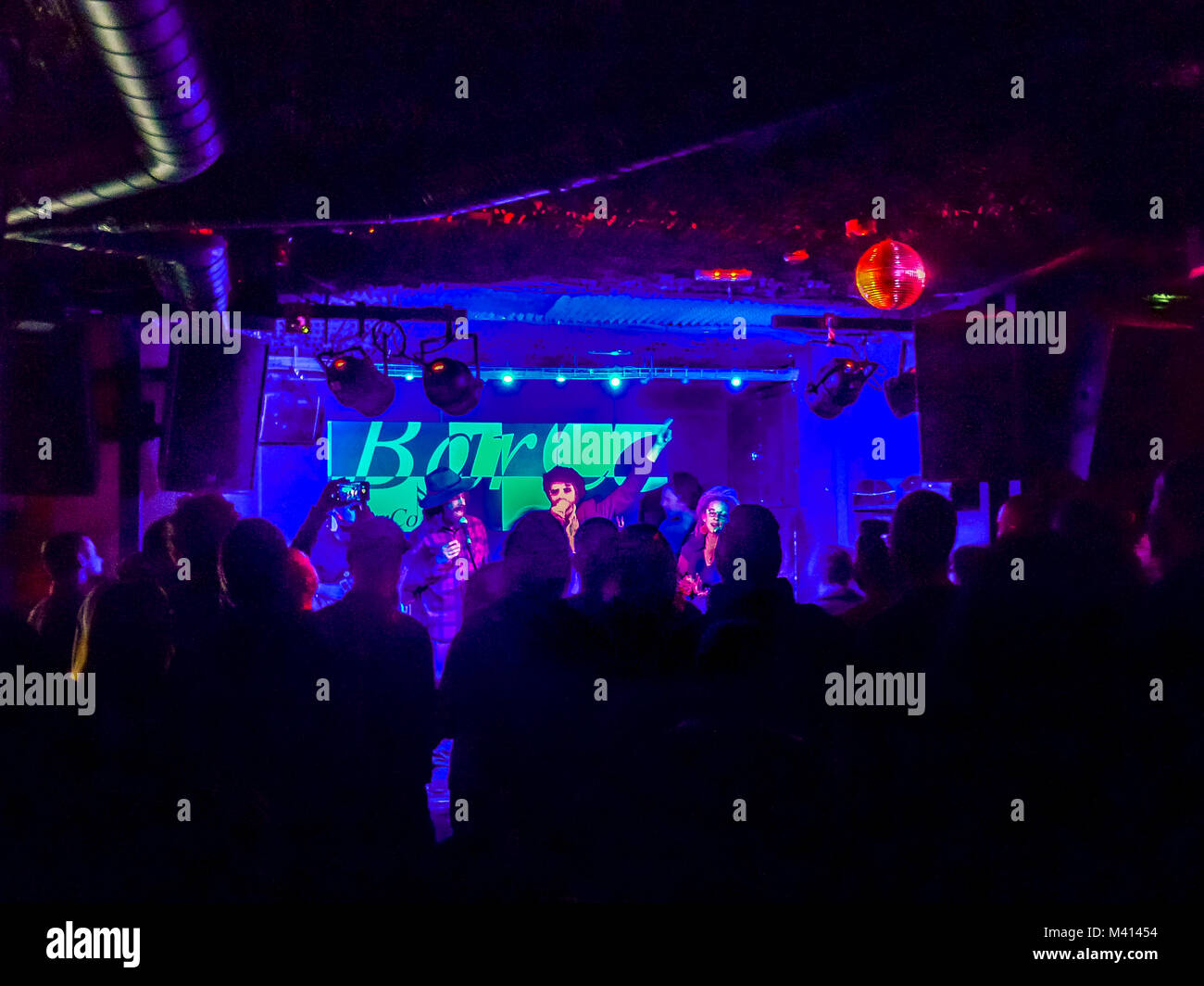 View Of Small Crowd From Stage