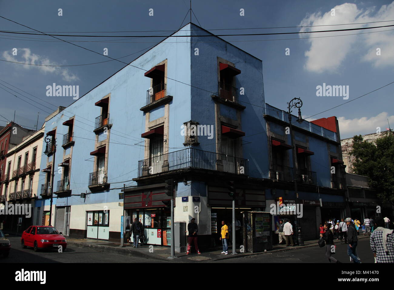 Mexico city, historical centre Stock Photo - Alamy