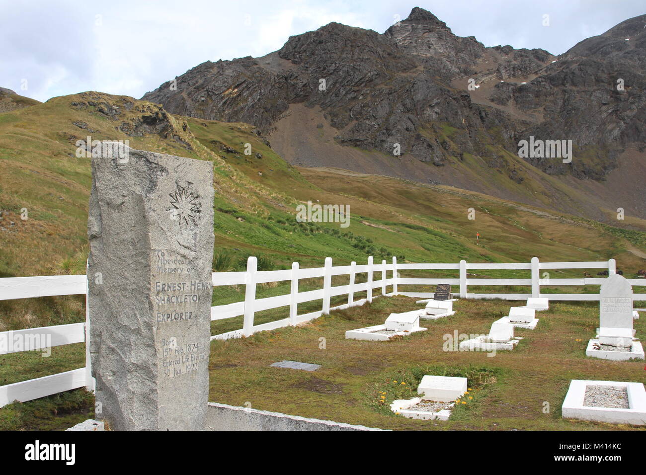 Sir ernest shackleton grave hi-res stock photography and images - Alamy