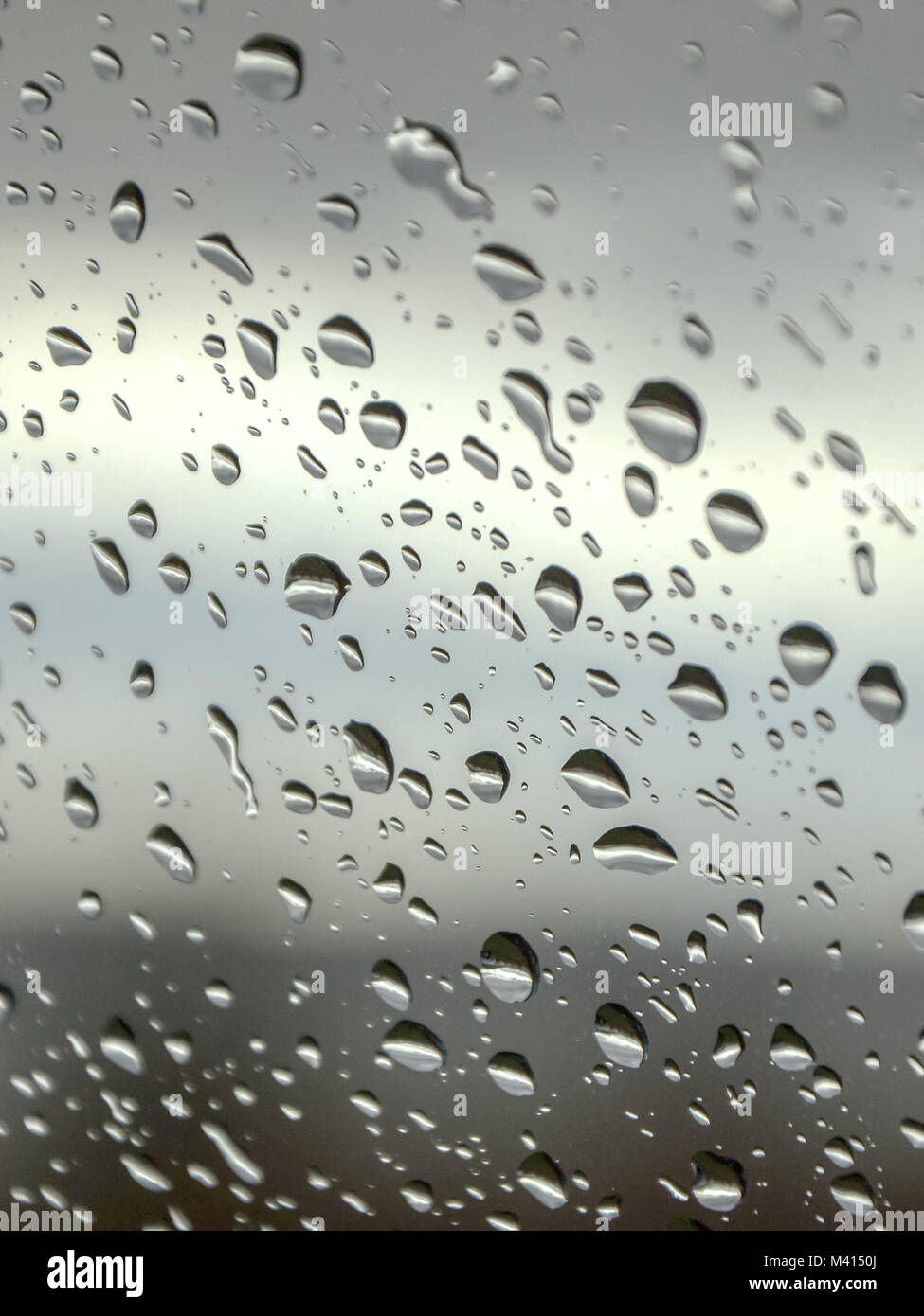 Rain Drops on Window Stock Photo - Alamy
