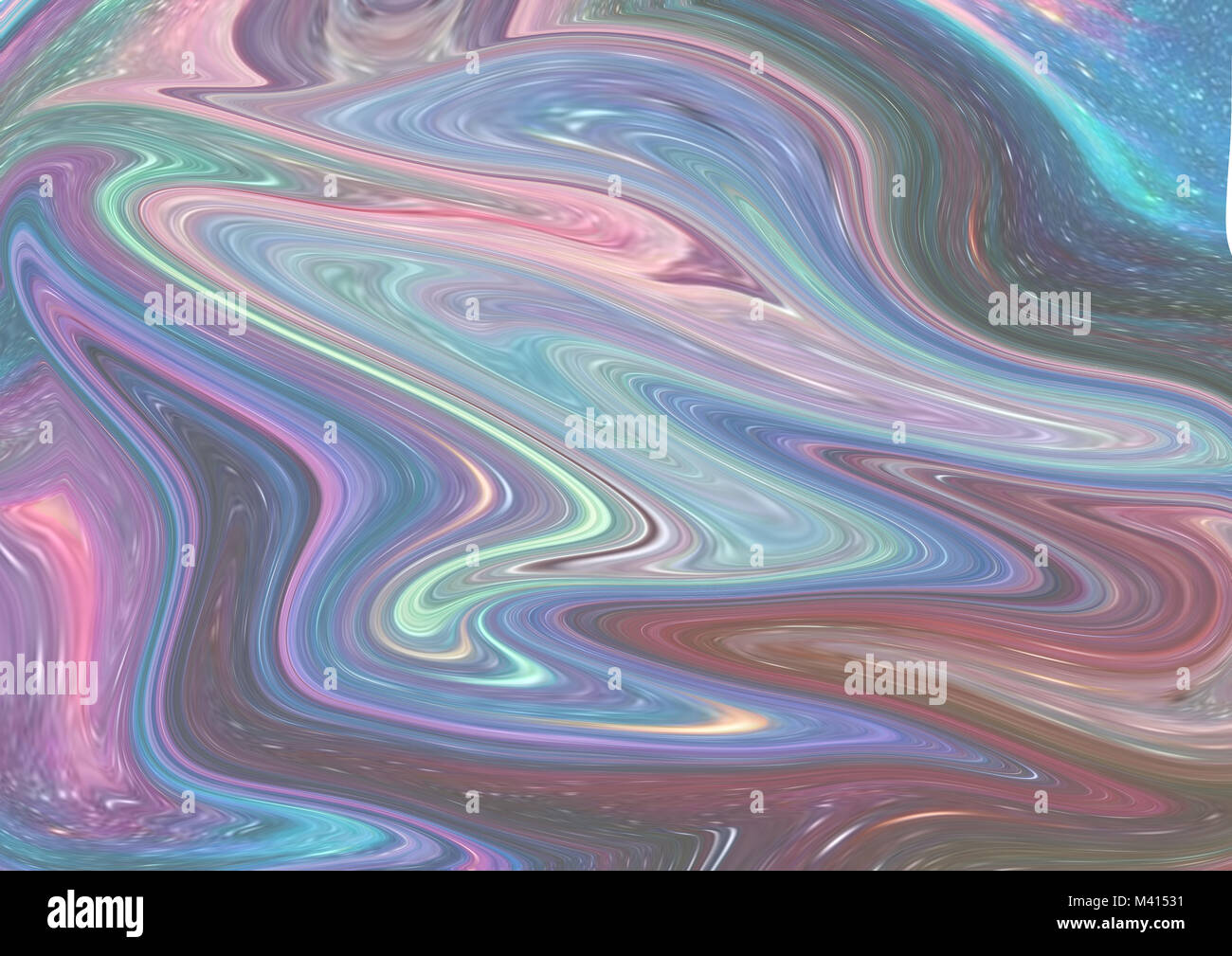 Abstract painting cosmic marble artwork. Modern art. Marbled pattern ...