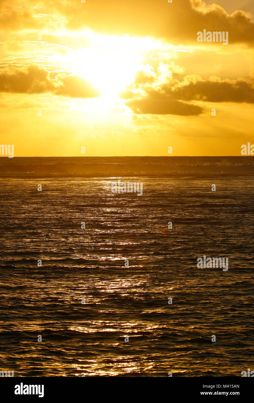 Sunrise in Foa island. Ha´apai Islands. Tonga. Polynesia Stock Photo ...