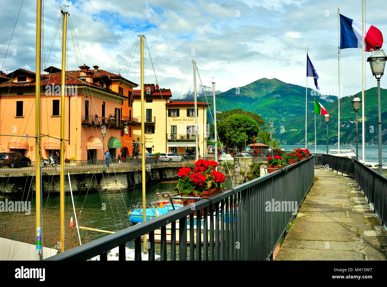 Waterfront menaggio lake como lombardy hi-res stock photography and ...