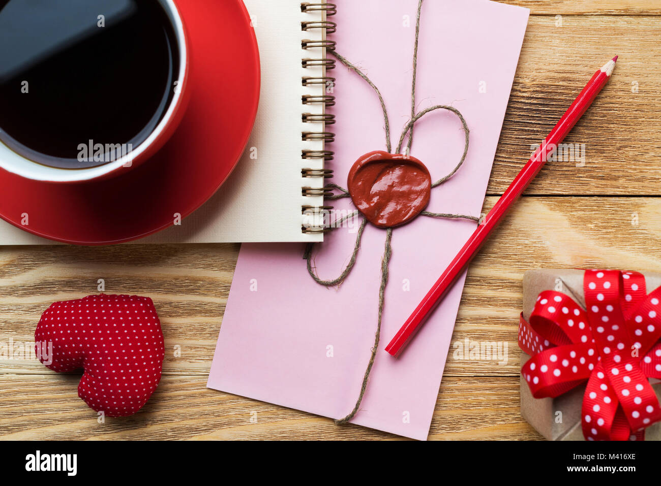 Writing love confession Stock Photo - Alamy