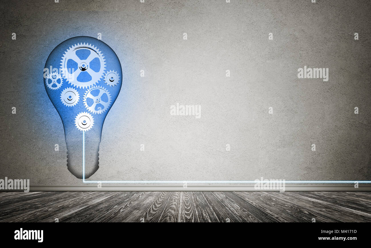 Concept of lightbulb as symbol of new idea Stock Photo - Alamy