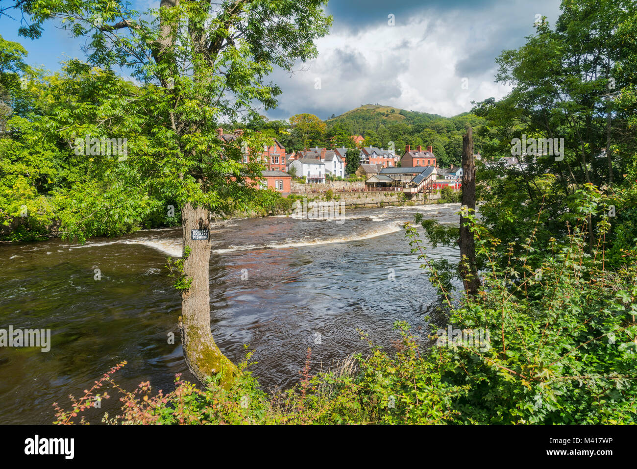 Llangollen river walk hi-res stock photography and images - Alamy