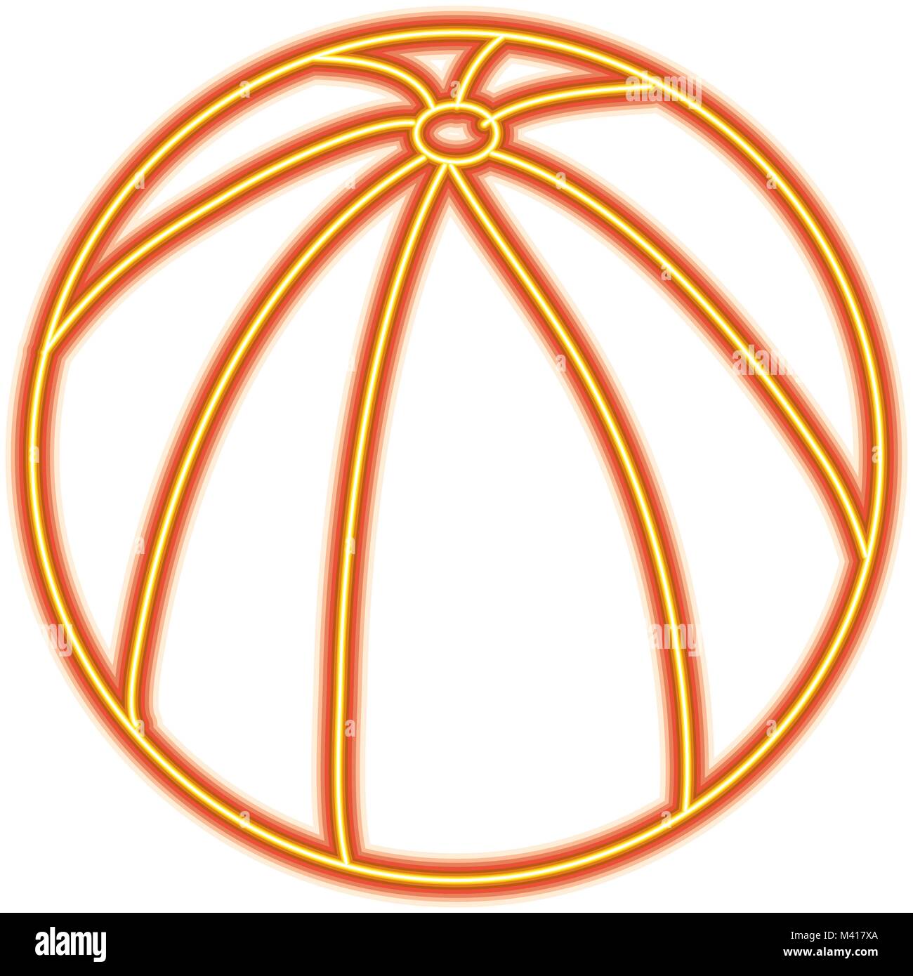 beach ball rubber toy play image Stock Vector Image & Art - Alamy