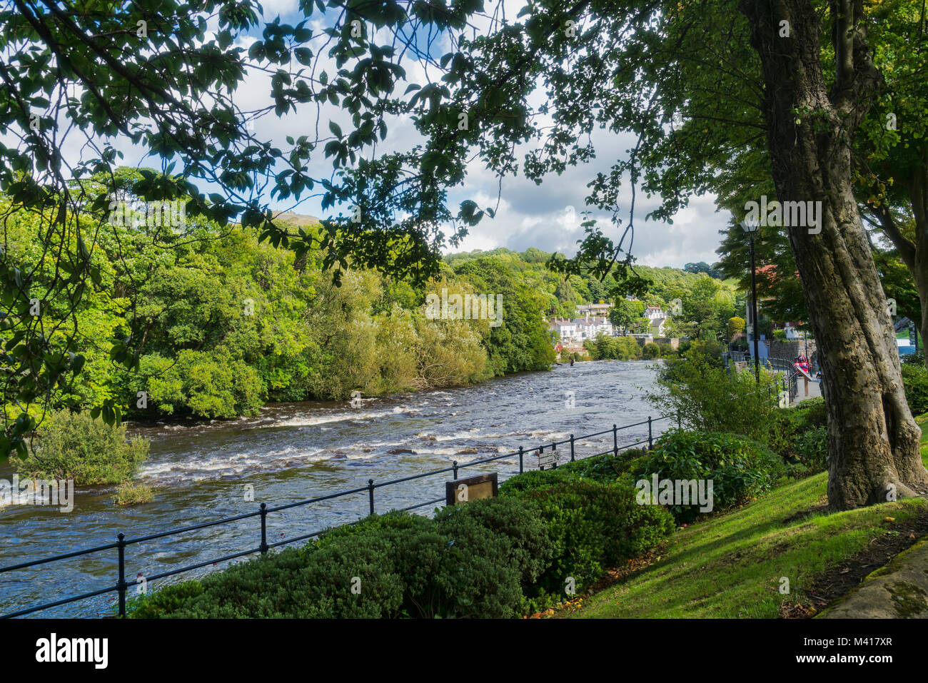 Llangollen river walk hi-res stock photography and images - Alamy