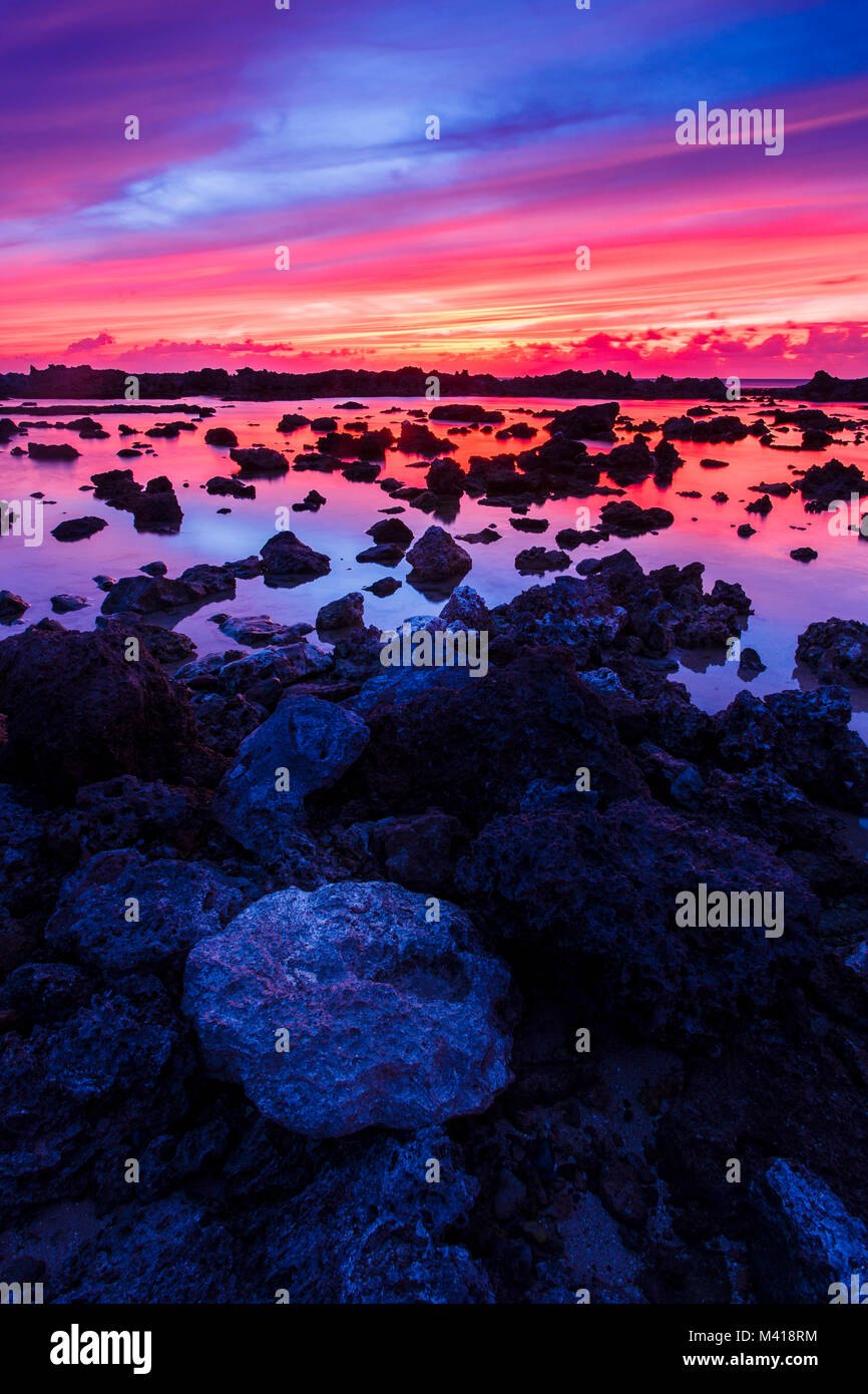 Pupukea Beach, Oahu, Hawaii. Limited Edition Print Stock Photo - Alamy