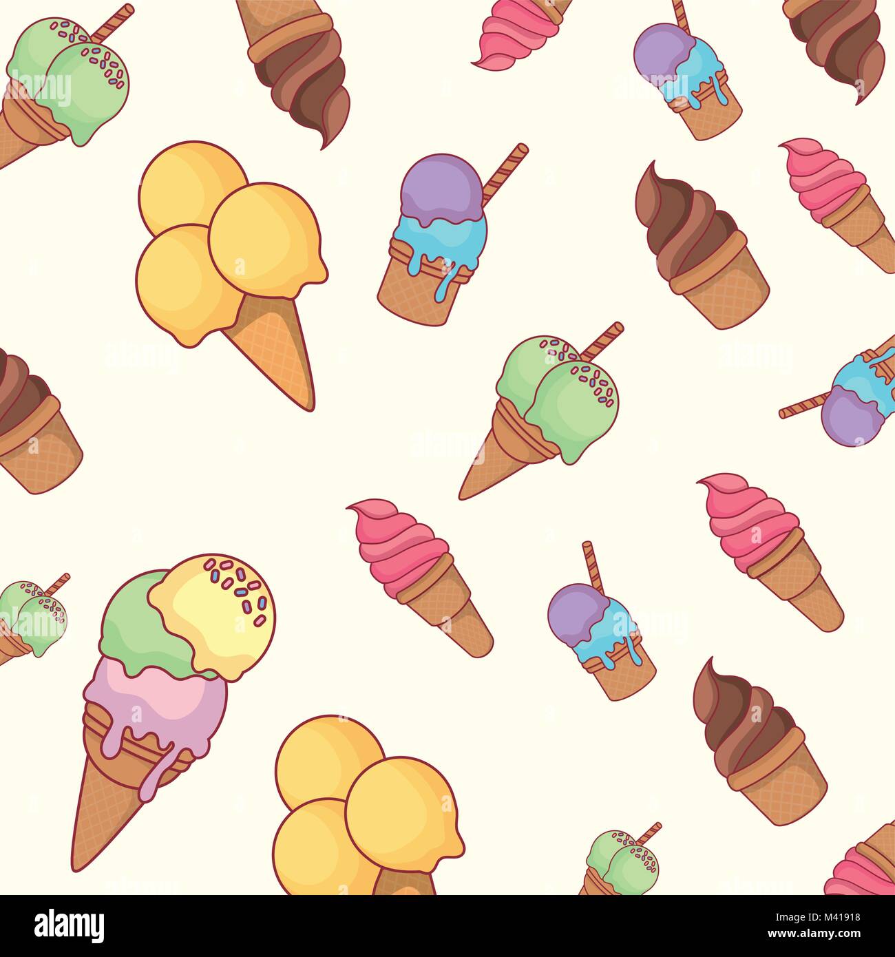 Ice cream design Stock Vector Image & Art - Alamy