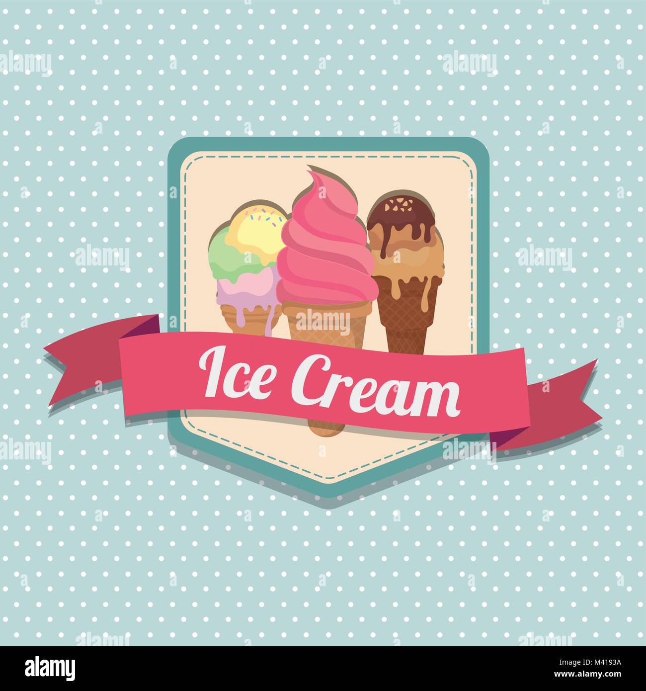 Ice cream design Stock Vector Image & Art - Alamy