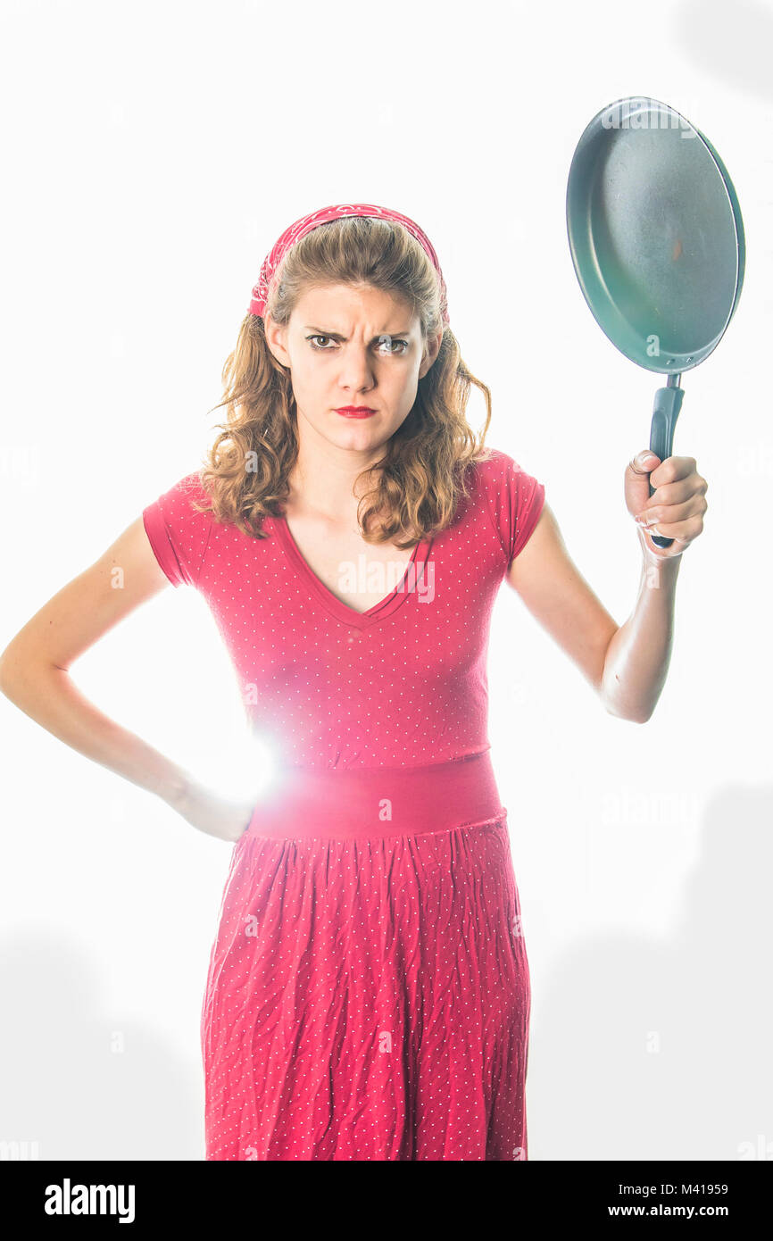 Killer in red dress hi-res stock photography and images - Alamy