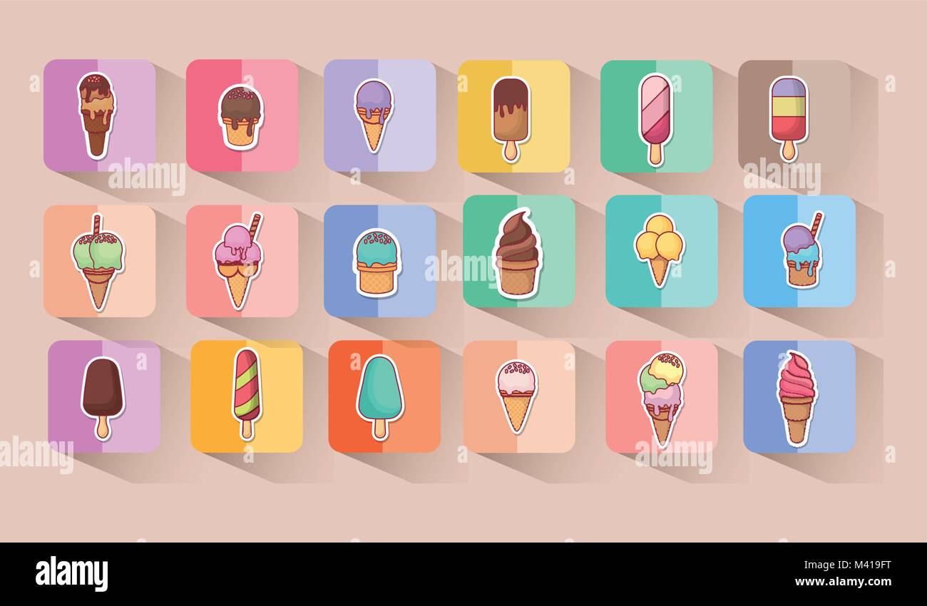 Ice cream design Stock Vector Image & Art - Alamy