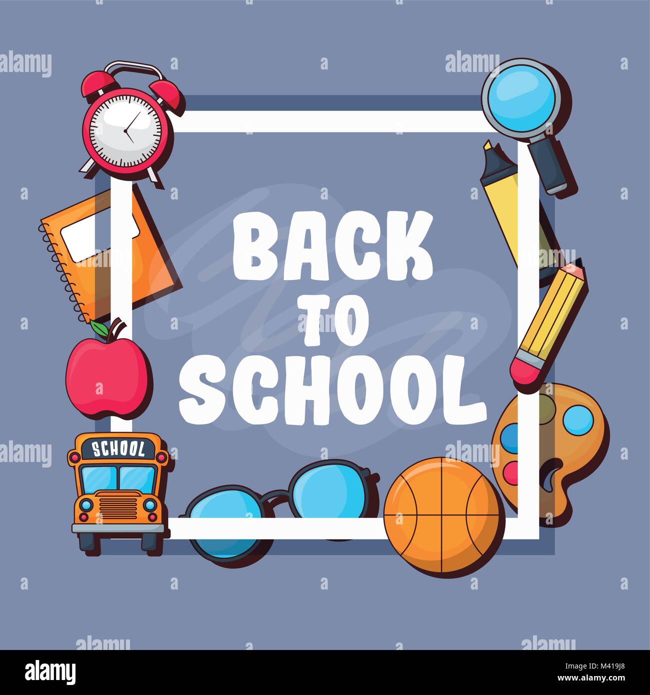 Back to school design Stock Vector Image & Art - Alamy