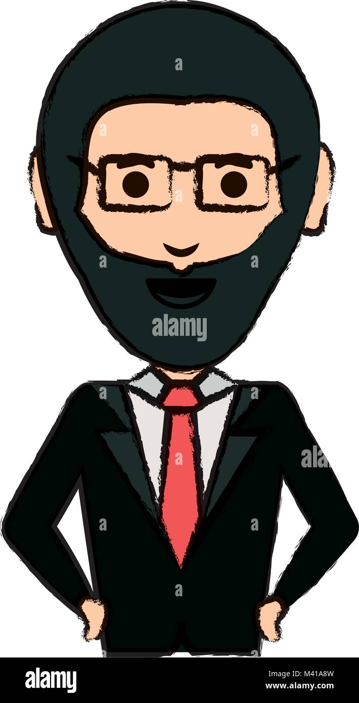 cartoon businessman icon Stock Vector Image & Art - Alamy