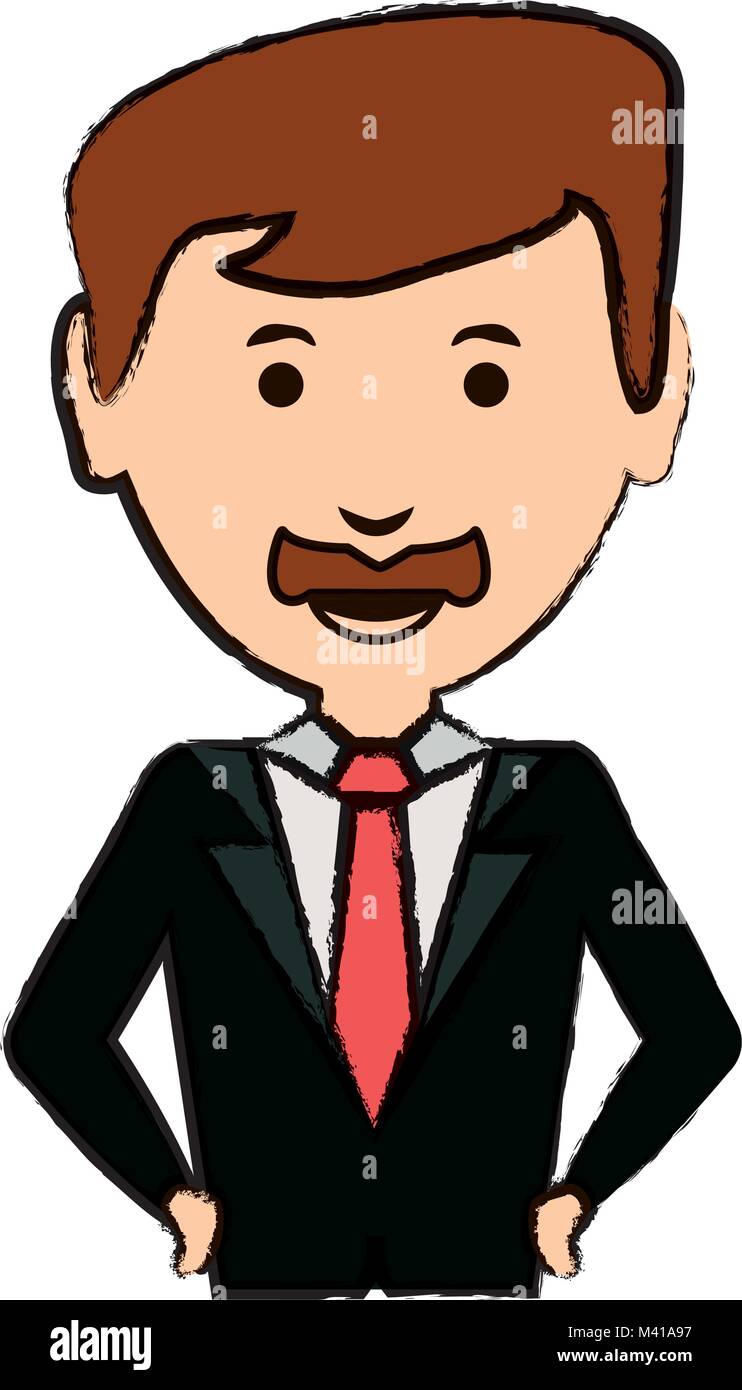 cartoon businessman icon Stock Vector Image & Art - Alamy