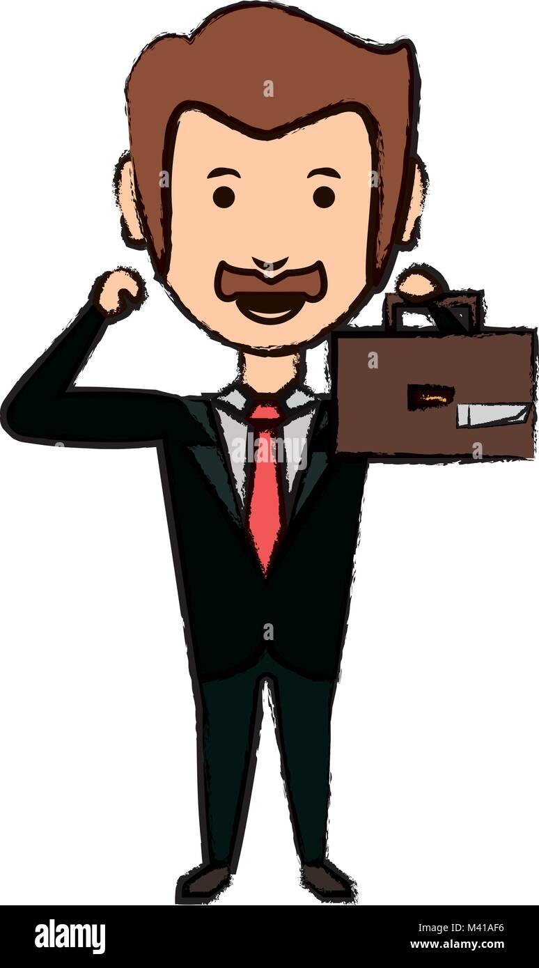 cartoon businessman icon Stock Vector Image & Art - Alamy