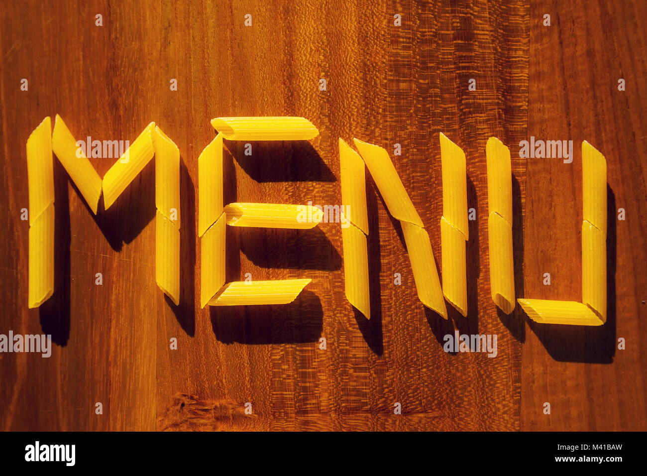 Macaroni alphabet letters hi-res stock photography and images - Alamy