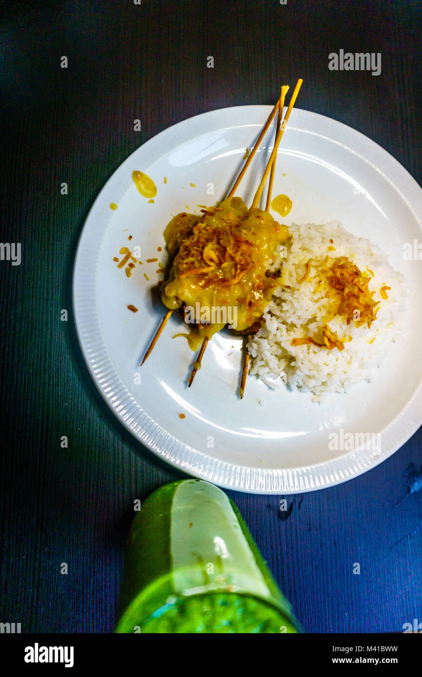 Satay menu hi-res stock photography and images - Alamy