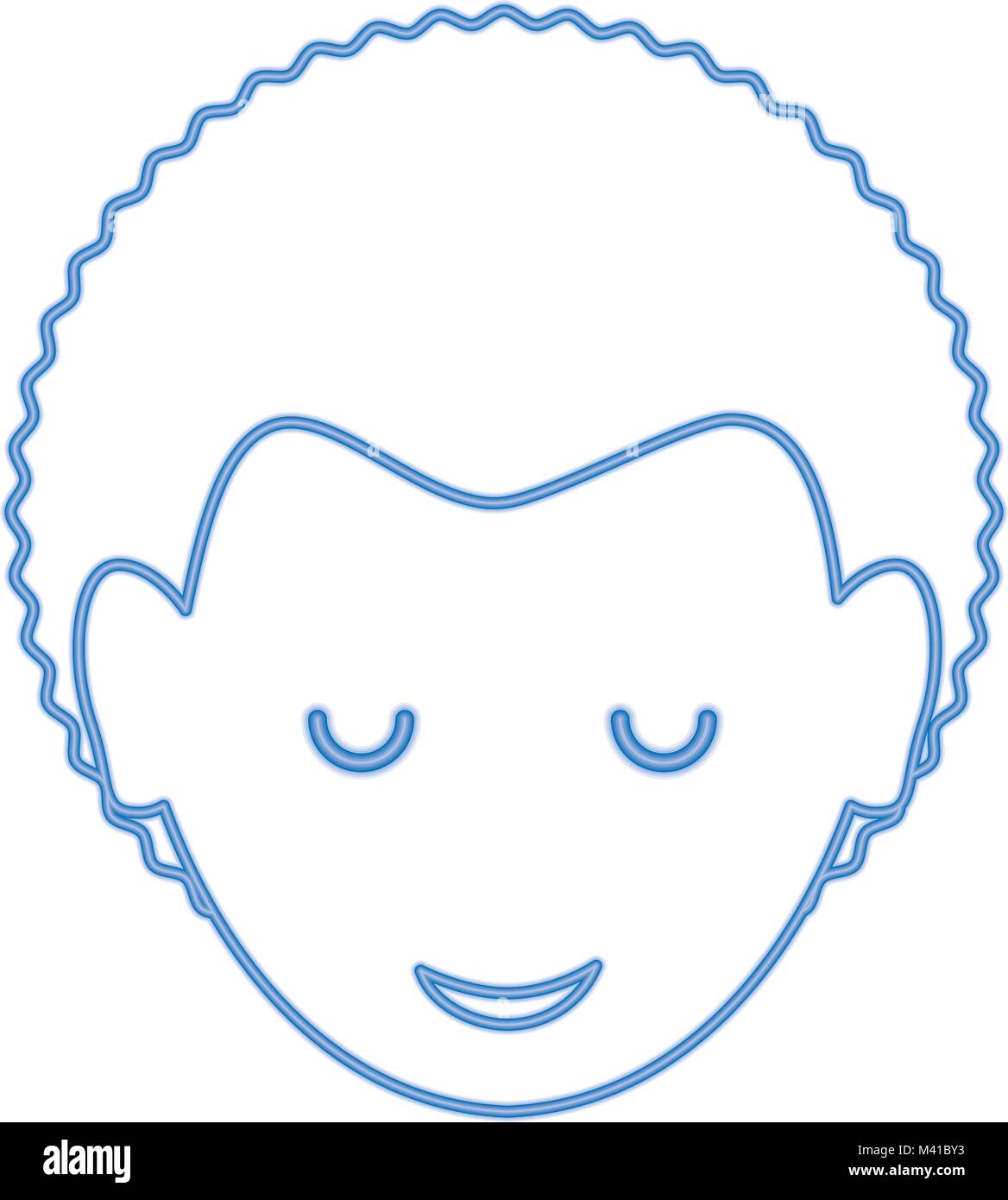 Cartoon man face icon Stock Vector Image & Art - Alamy