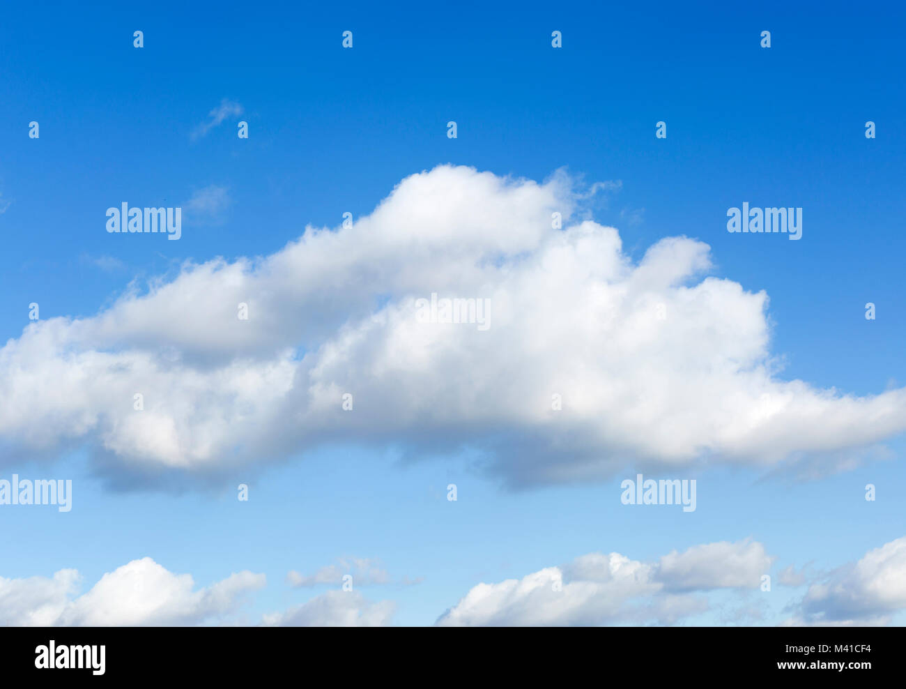 Blue sky with clouds. Beautiful heaven Stock Photo - Alamy
