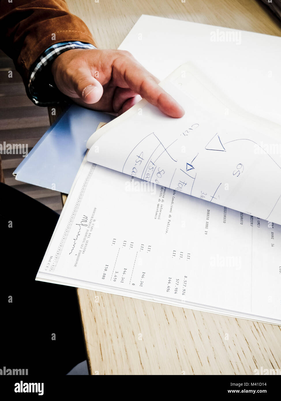 invoices, accounting documents Stock Photo - Alamy