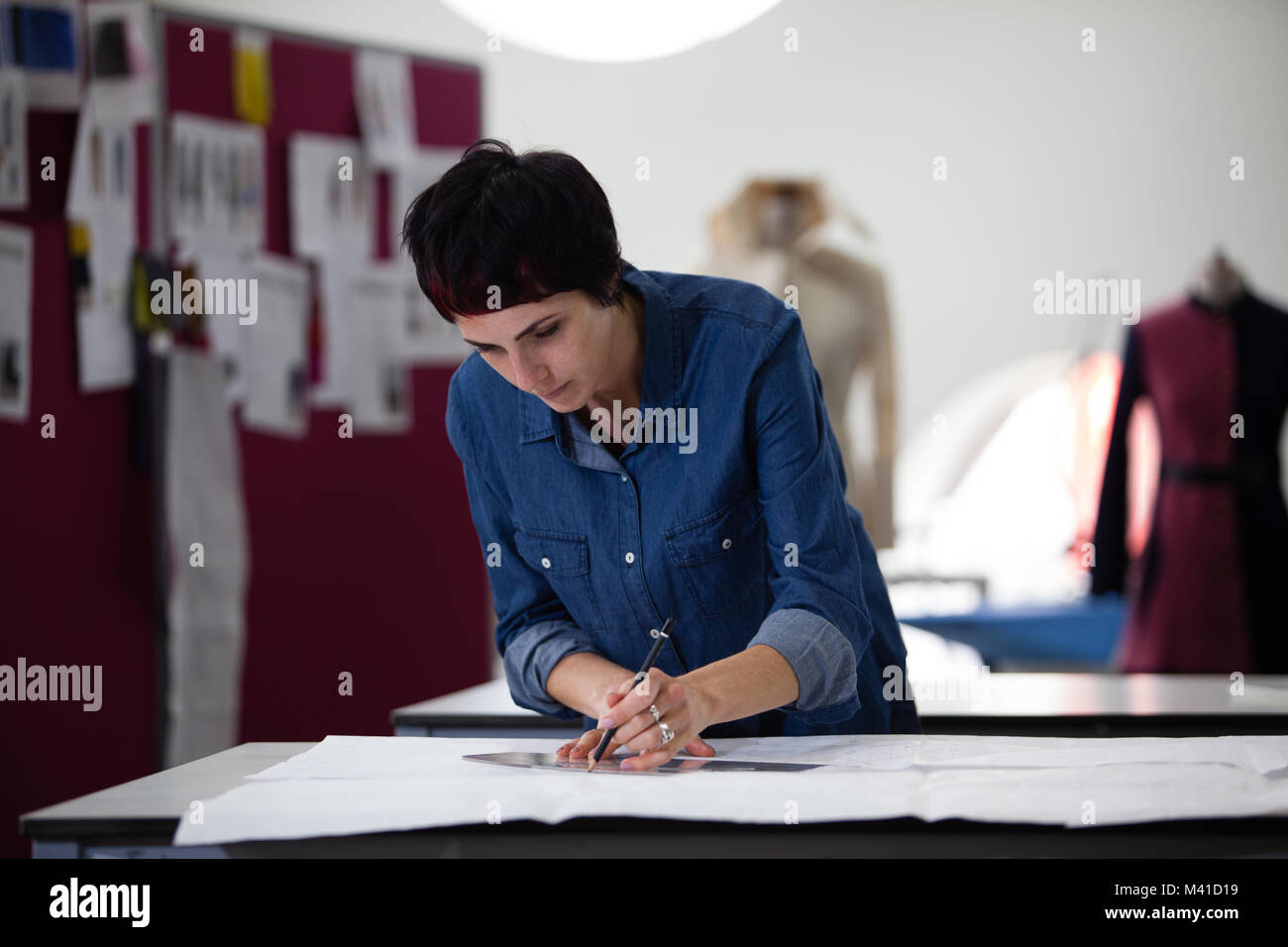 Working drawing hi-res stock photography and images - Alamy