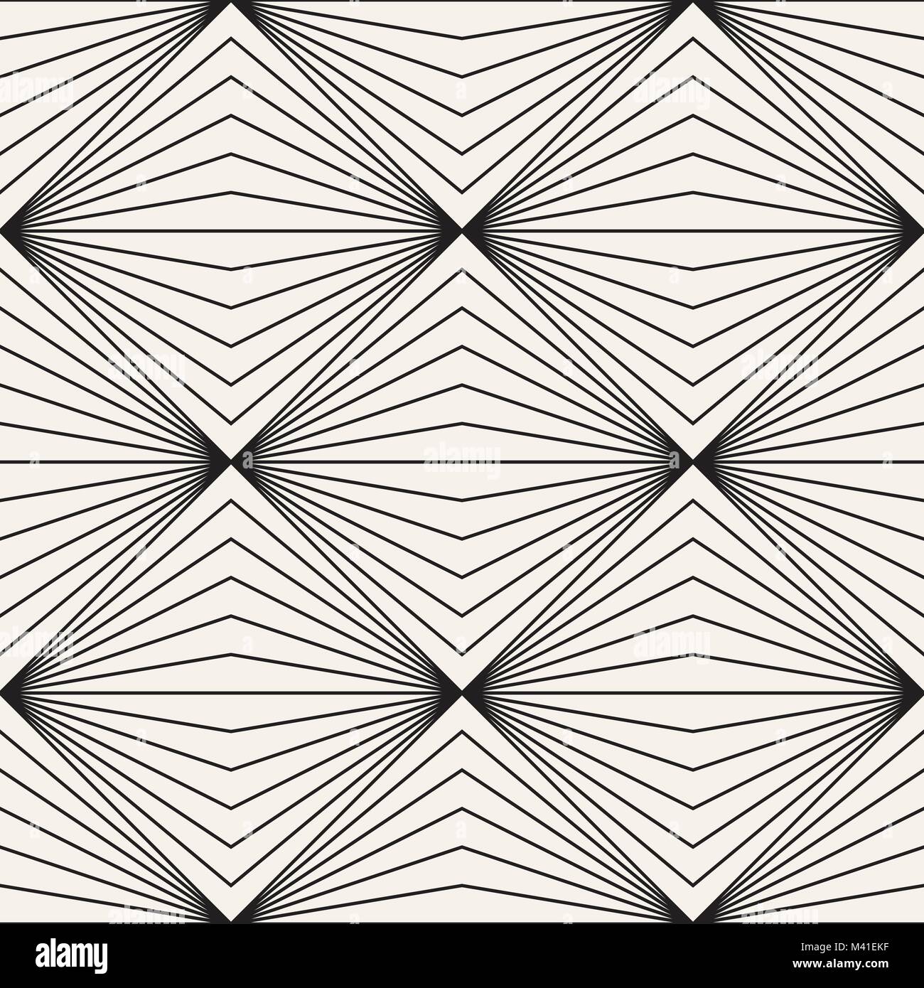 Vector seamless lattice pattern. Modern stylish texture with monochrome ...