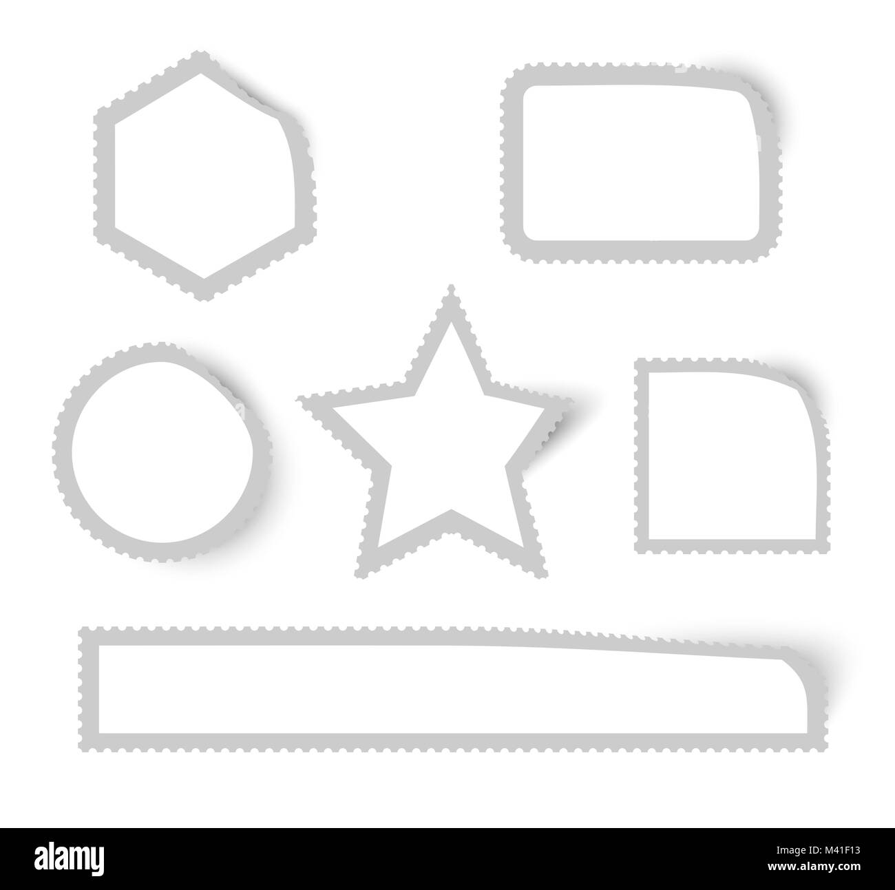 An post stamps Cut Out Stock Images & Pictures - Alamy