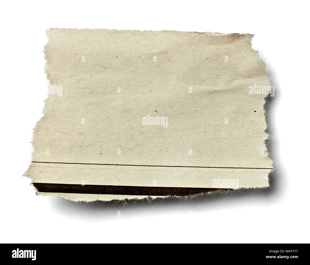 Ripped up newspaper Cut Out Stock Images & Pictures - Alamy