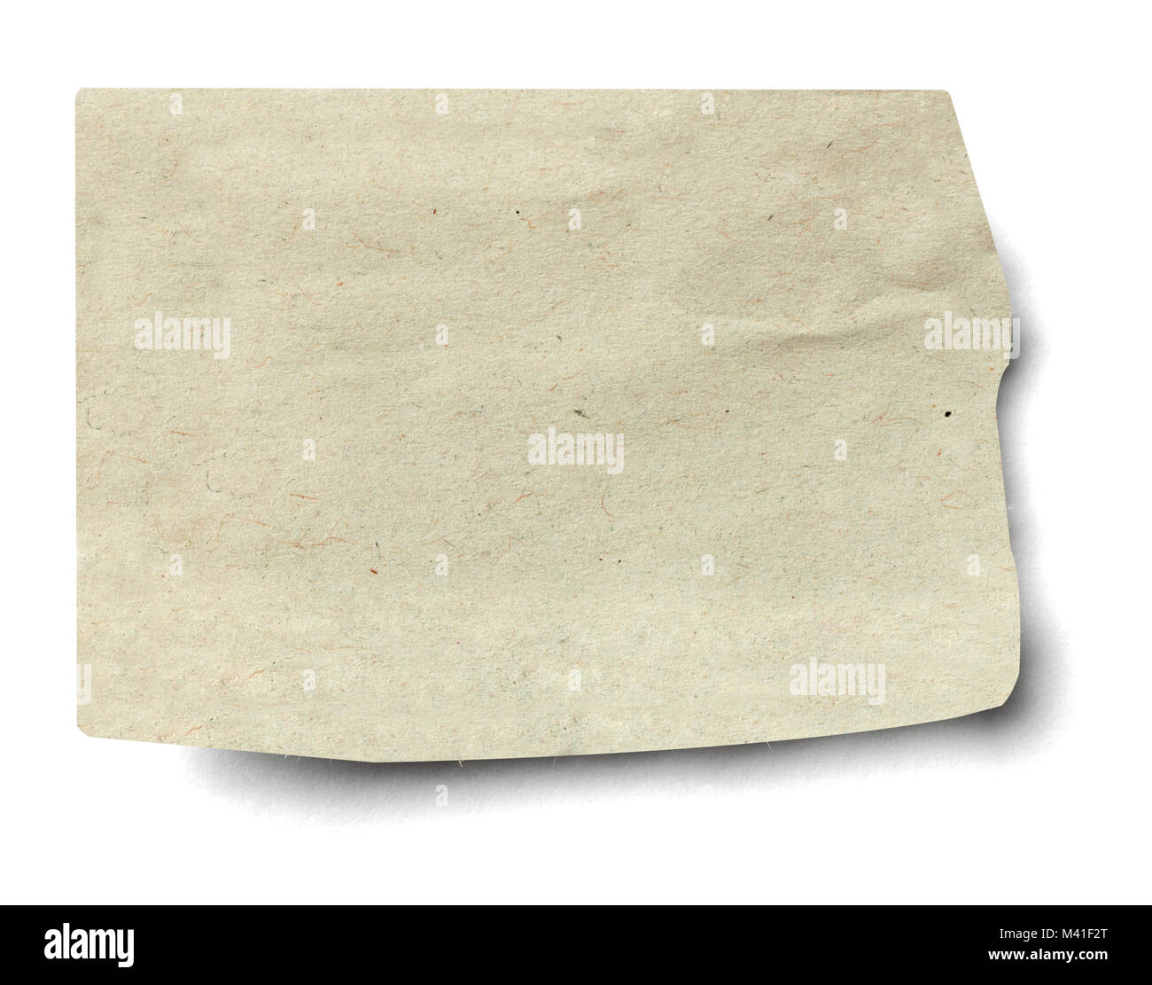 close up of piece of news paper on white background Stock Photo - Alamy