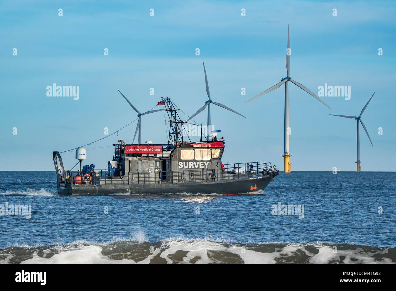 M/V Northern Wind – MMSI: 235111562 geophysical and hydrographical dive ...