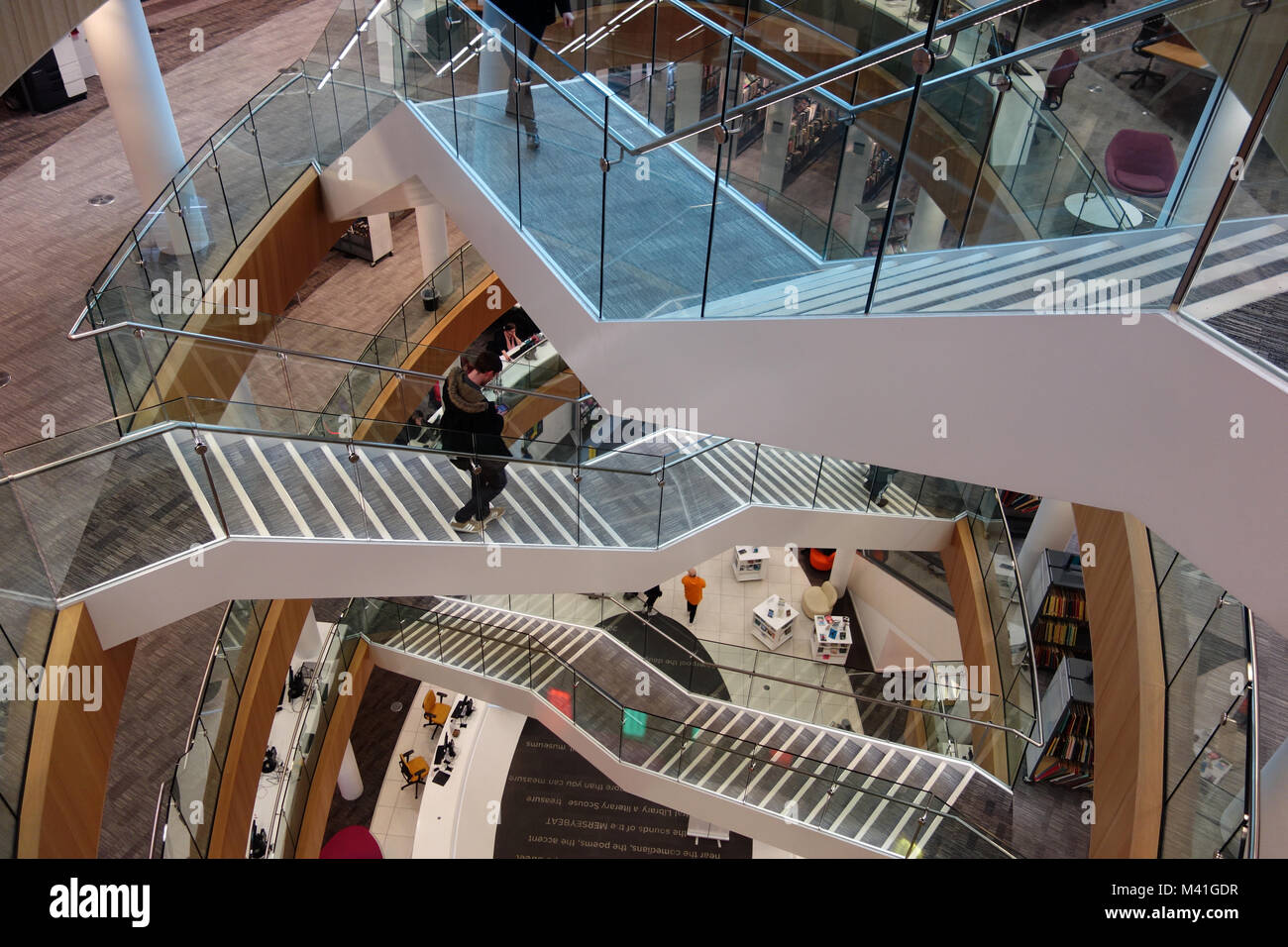 Walking stairs hi-res stock photography and images - Alamy