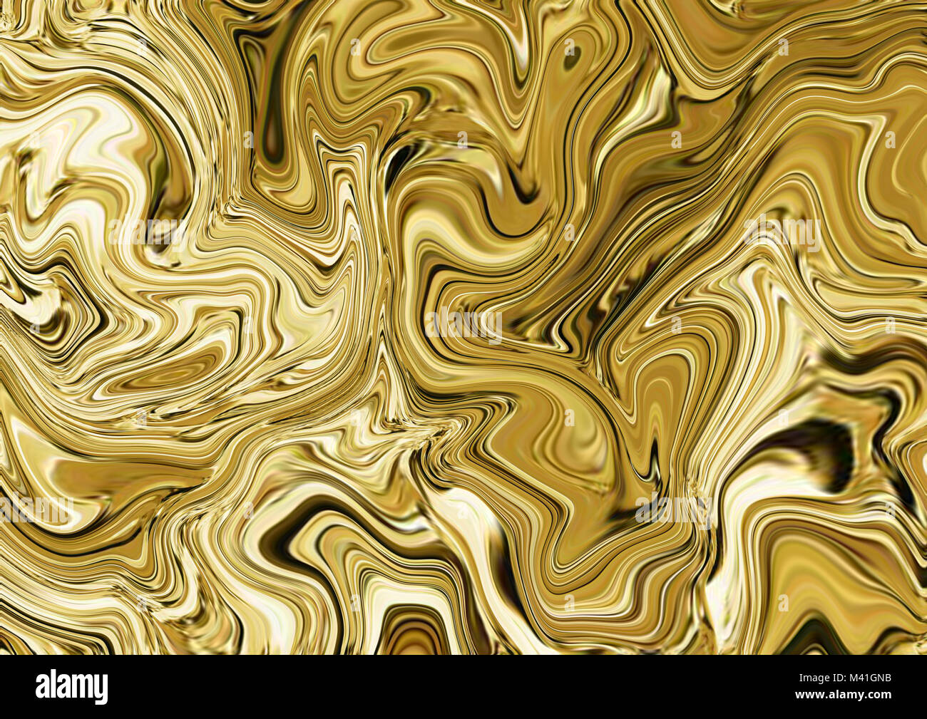 Liquid dark gold marble background. Marbling texture design. Abstract ...