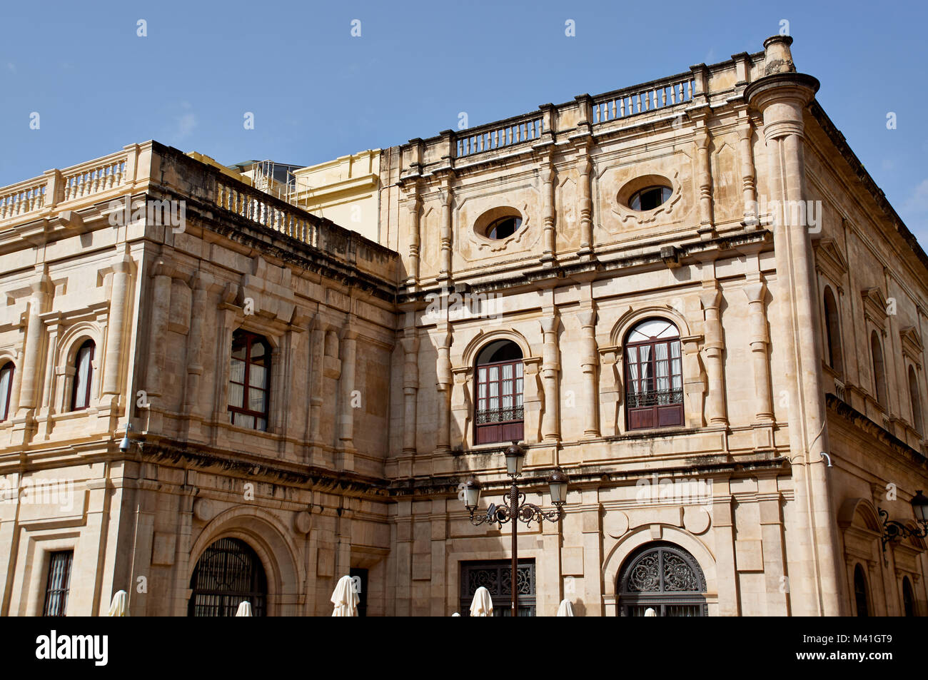 Historic buildings and monuments of Seville, Spain. Architectural ...