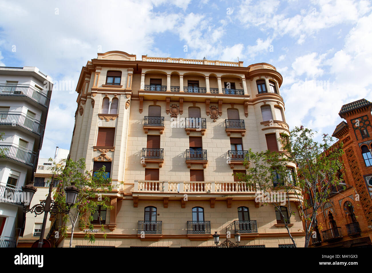 Monuments of seville hi-res stock photography and images - Alamy