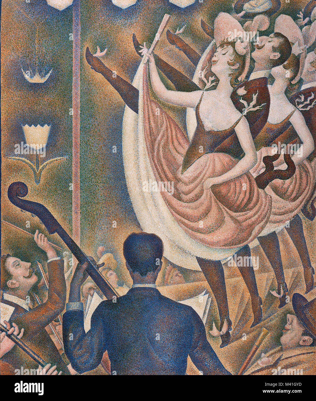 George Seurat, 1889–90, Le Chahut Stock Photo - Alamy