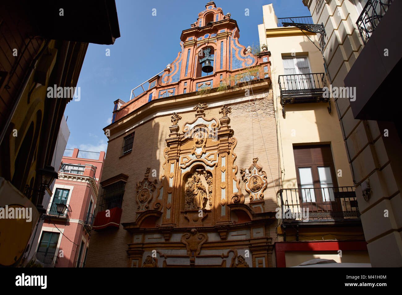 Historic buildings and monuments of Seville, Spain. Architectural ...
