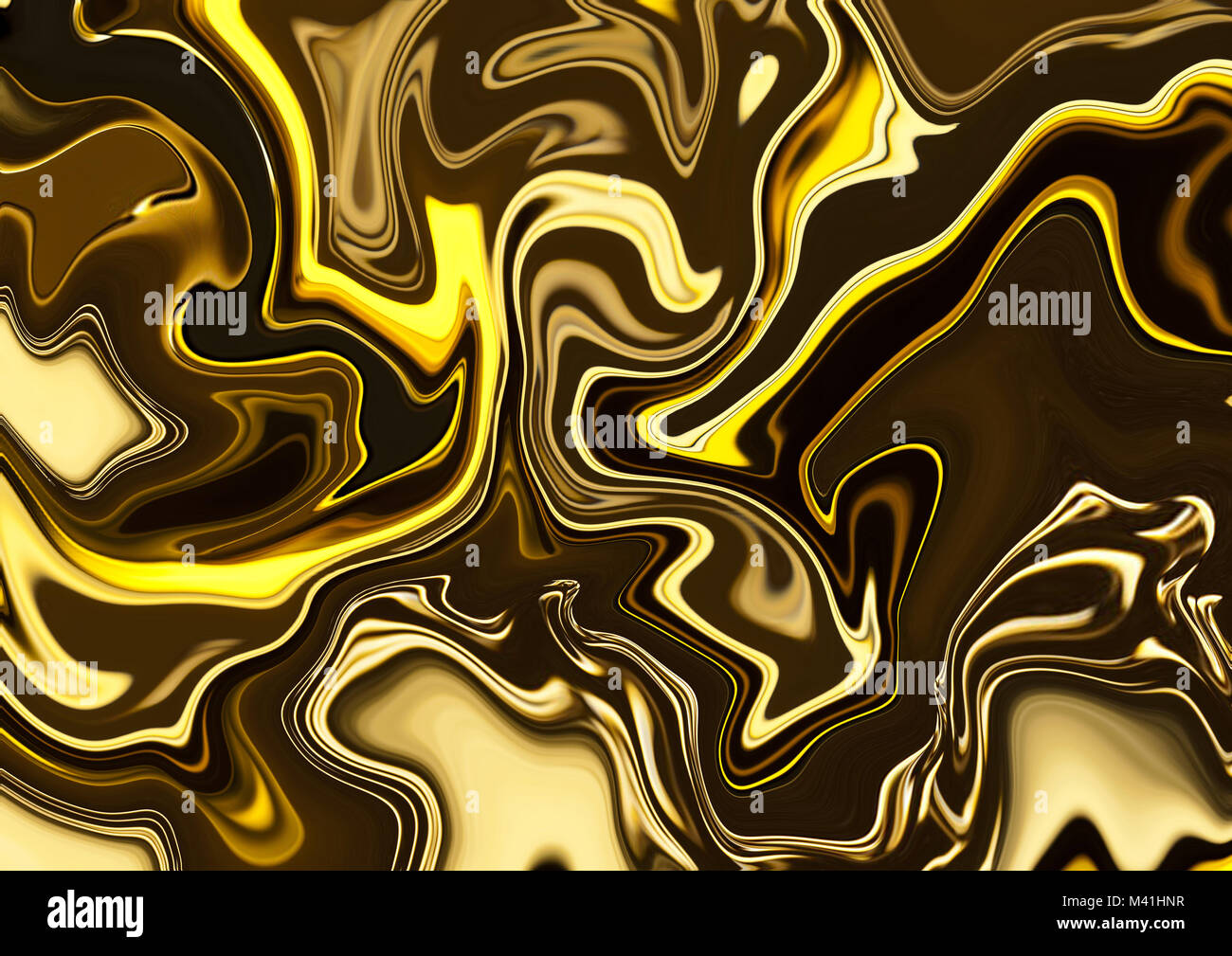 Liquid dark gold marble background. Marbling texture design. Abstract ...