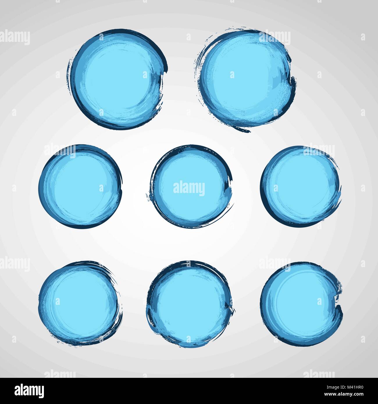 Circle marks abstract grunge Stock Vector Images - Alamy