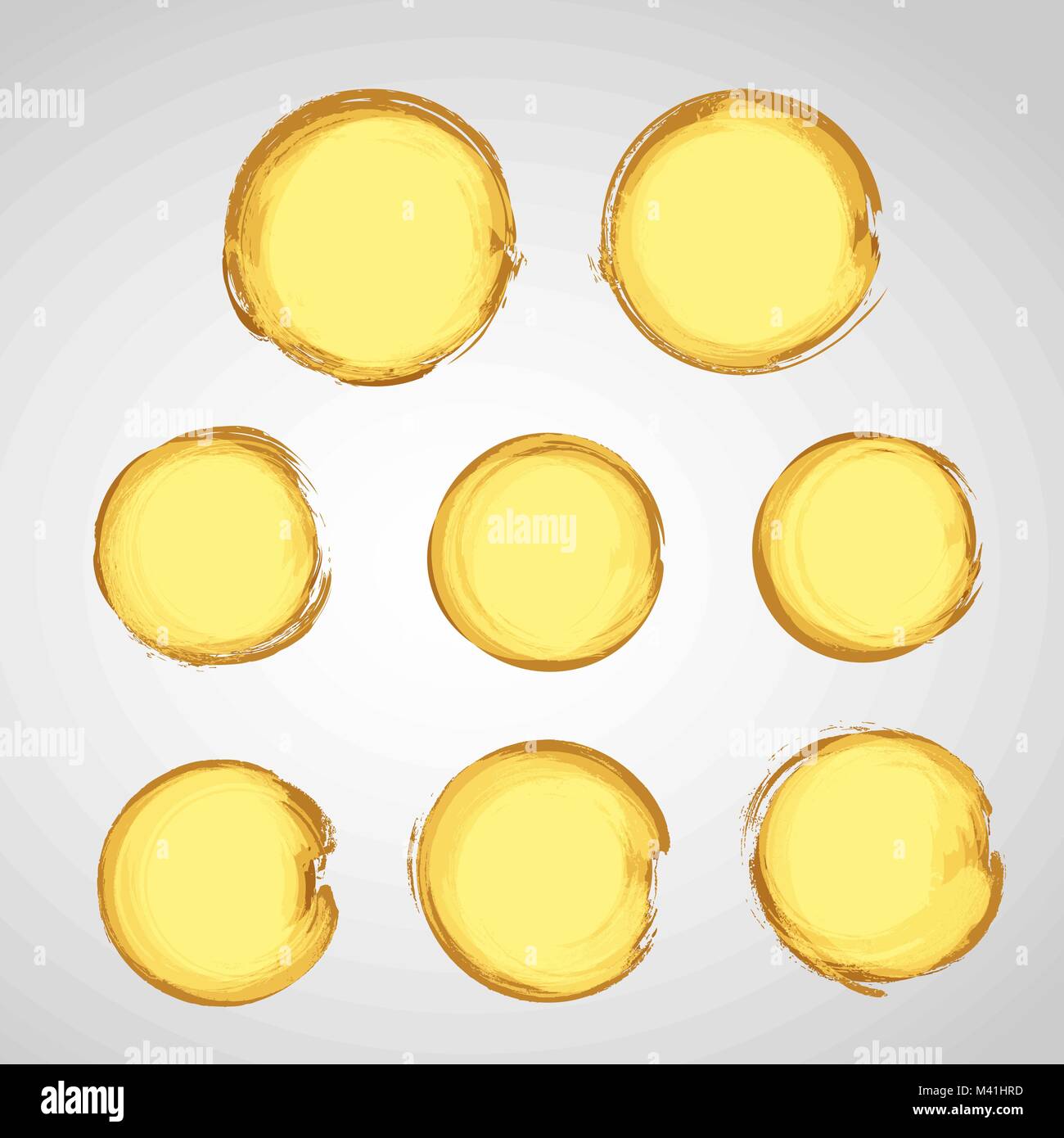 Circle marks abstract grunge Stock Vector Images - Alamy